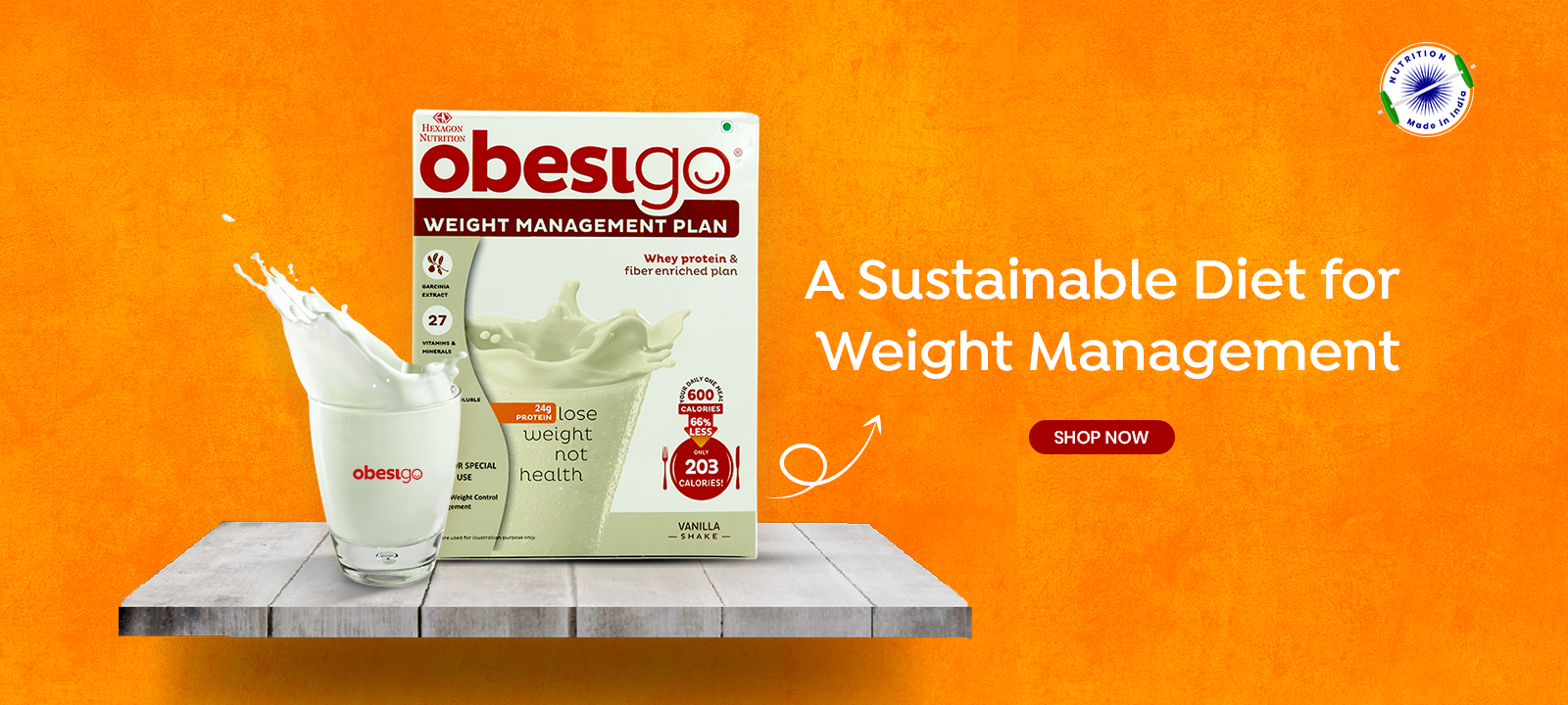 Obesigo : Weight Loss Shake & Weight Management Plan