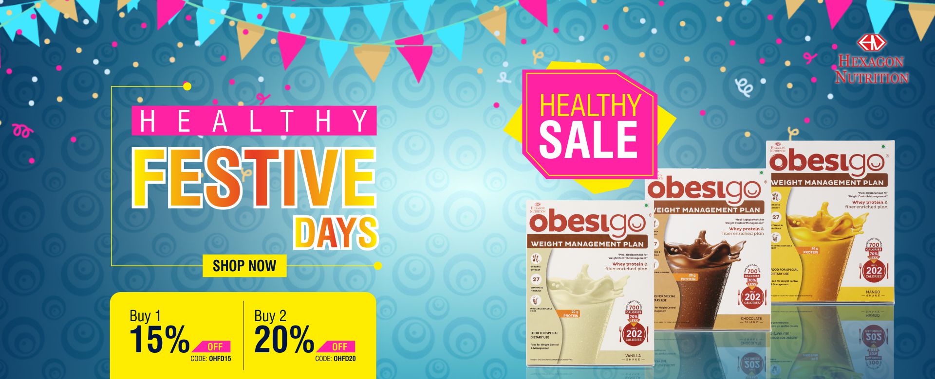 Obesigo : Weight Loss Shake & Weight Management Plan